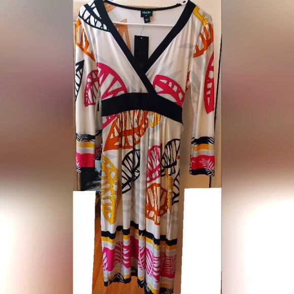 Olian | Dresses | Olian Womens Medium Vneck Long Sleeve Dress | Poshmark